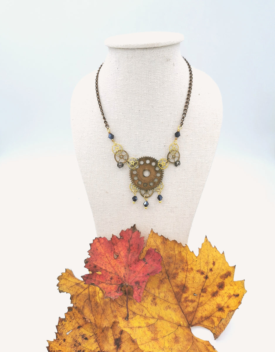 Collier "Ida" engrenage – Victorian Rehab